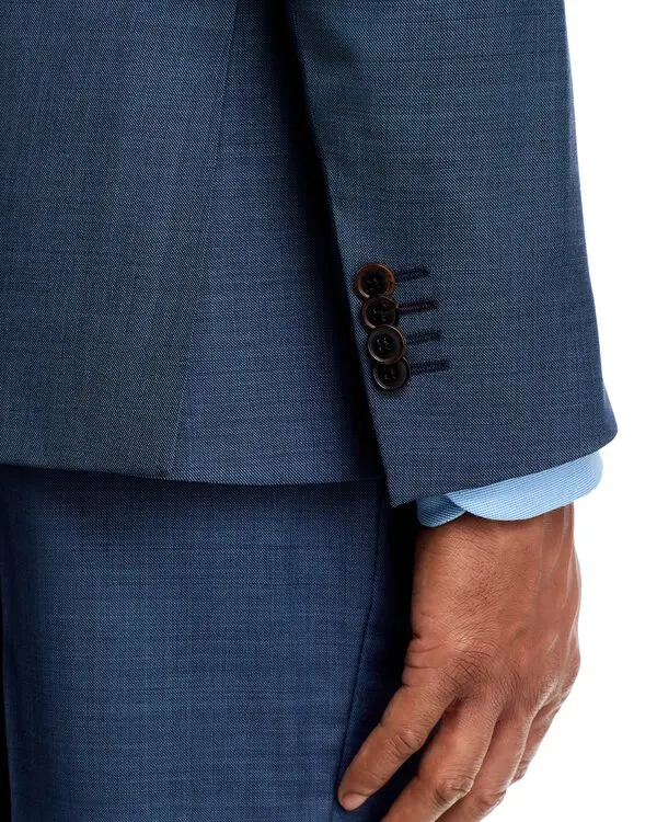 Paul Smith Soho Sharkskin Extra Slim Fit Suit - Blue