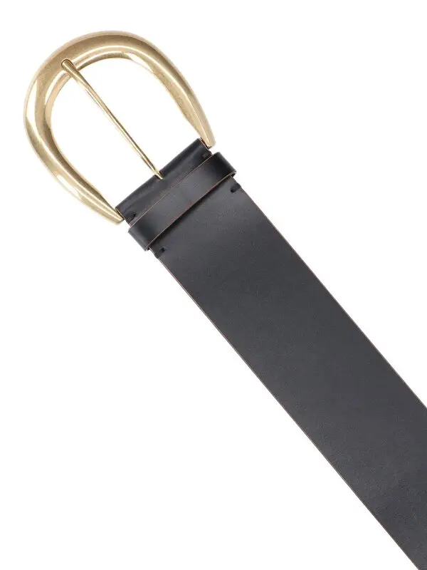 Chloé Leather Belt With Buckle