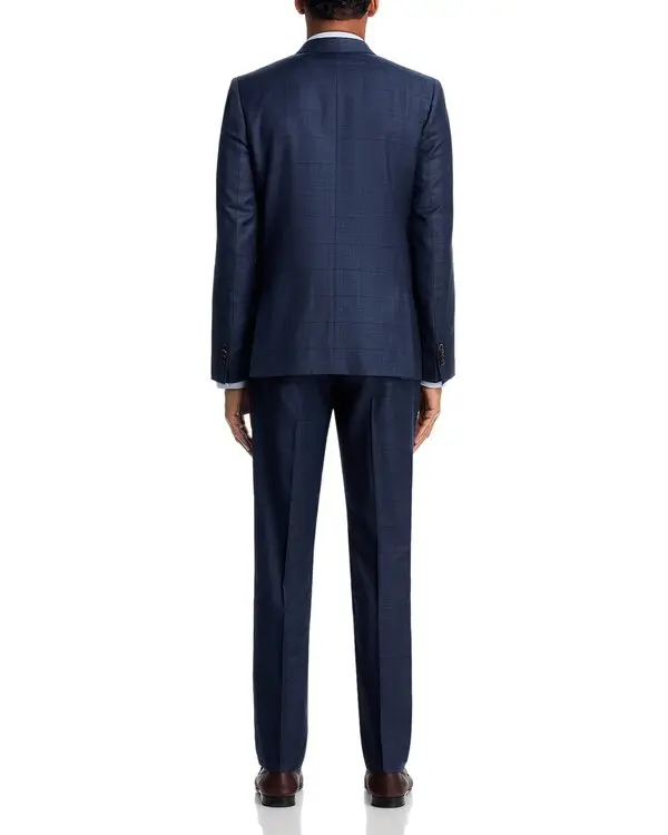 Paul Smith Soho Canvas Plaid Extra Slim Fit Suit - Navy