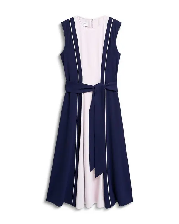 HOBBS LONDON Louise Midi Dress - Midnight Pink
