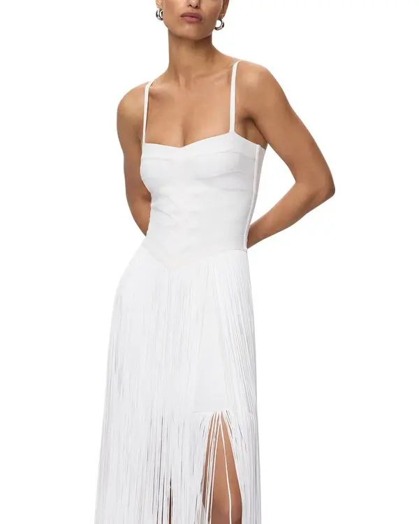 Herve Leger Ember Ankle-length Bandage Dress