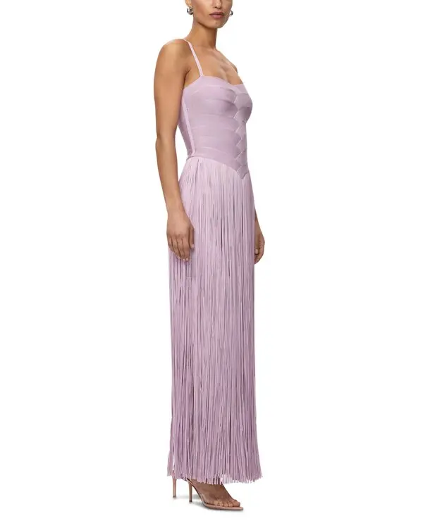 Herve Leger Ember Ankle-length Bandage Dress