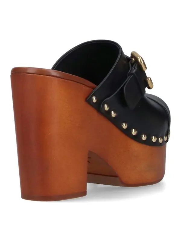 Chloé Mules With Wedge "jeannette