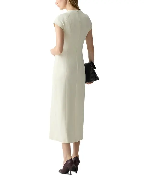 Theory Raglan Sleeve Midi Dress