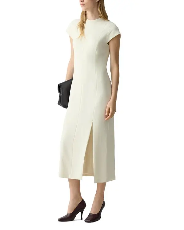 Theory Raglan Sleeve Midi Dress