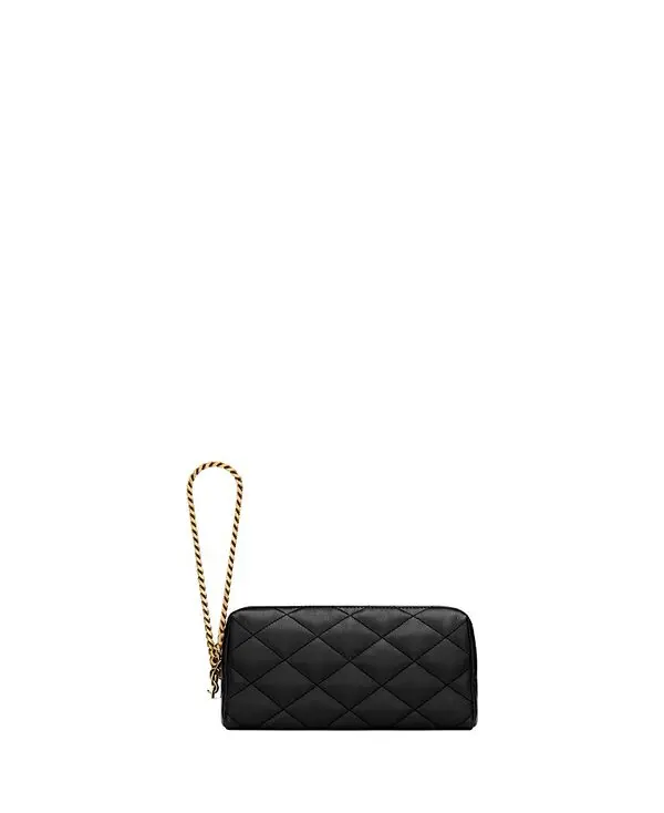 Saint Laurent Cassandre Bijou Pouch - Black
