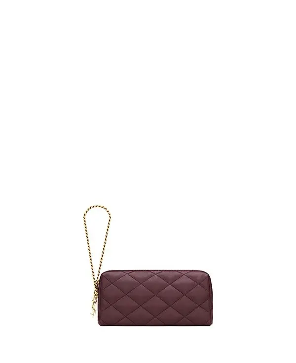 Saint Laurent Cassandre Bijou Pouch - Rouge Cabernet