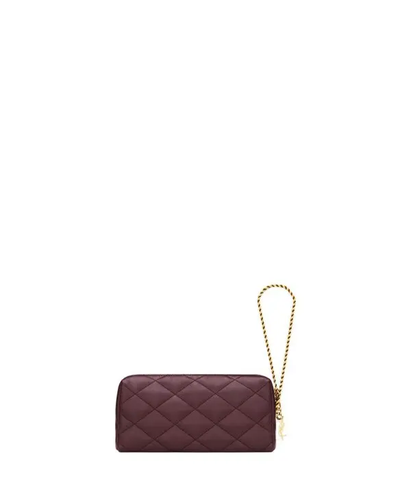 Saint Laurent Cassandre Bijou Pouch - Rouge Cabernet