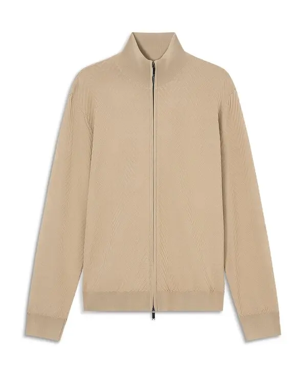 Emporio Armani Zip Cardigan Sweater