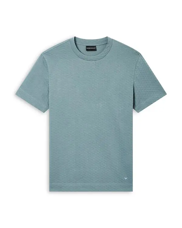 Emporio Armani Crewneck T-shirt - Solid Blue