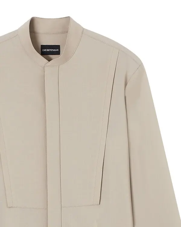 Emporio Armani Wool Blend Shirt