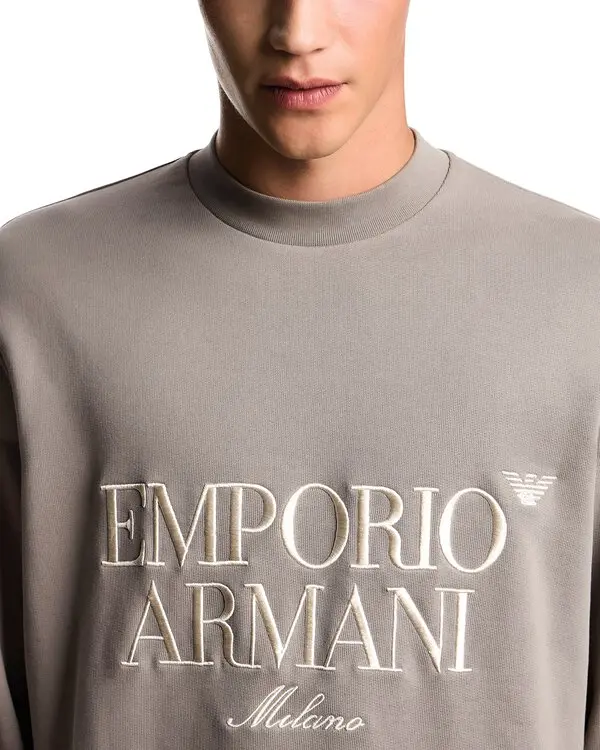 Emporio Armani Logo Crewneck Sweatshirt