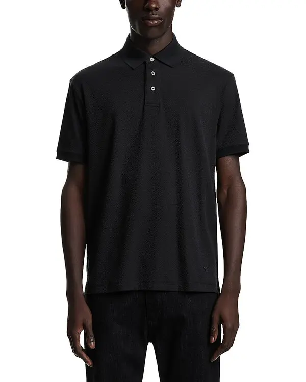 Emporio Armani Jacquard Polo Shirt