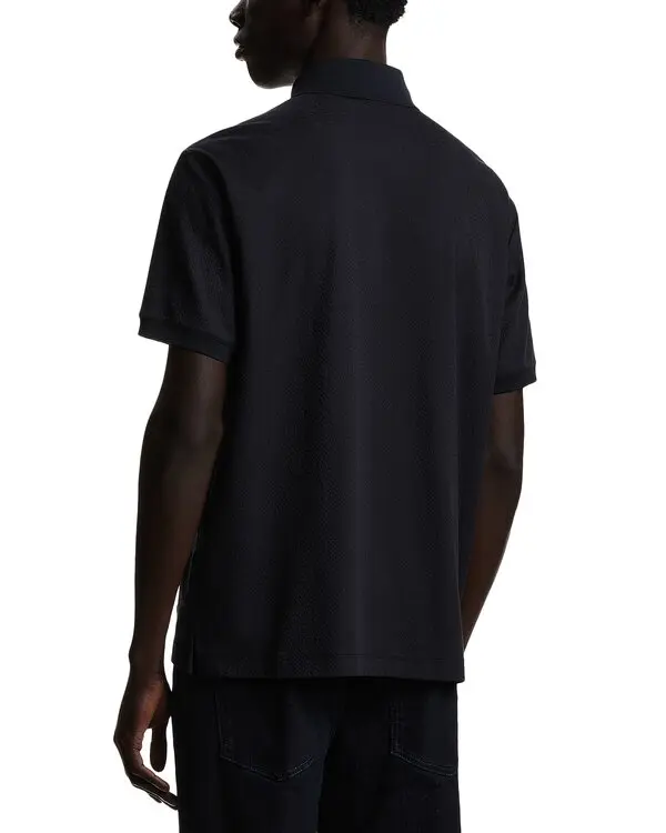 Emporio Armani Jacquard Polo Shirt