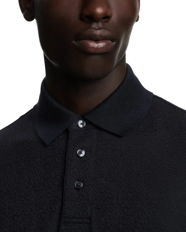 Emporio Armani Jacquard Polo Shirt