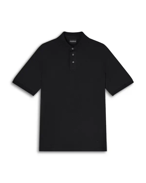Emporio Armani Jacquard Polo Shirt