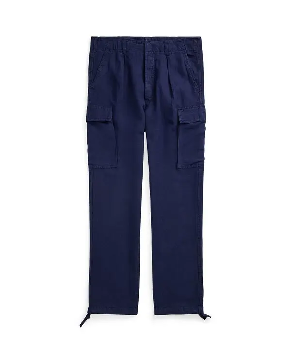 Polo Ralph Lauren Slim Tapered Fit Linen Cargo Pants