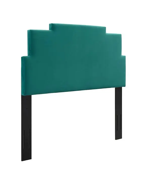 MODWAY Kasia Performance Velvet Headboard - Teal