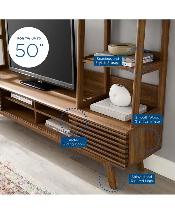 MODWAY Render Tv Stand Entertainment Center