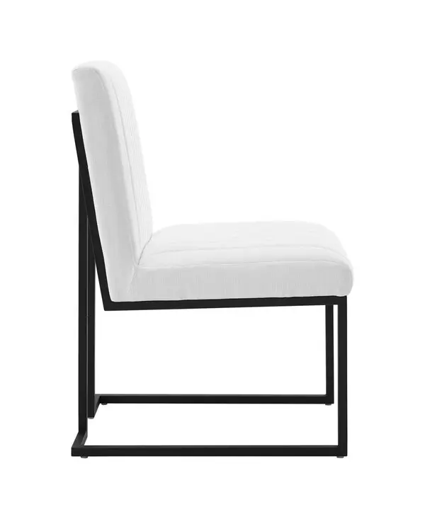MODWAY Indulge Channel Tufted Fabric Dining Chair