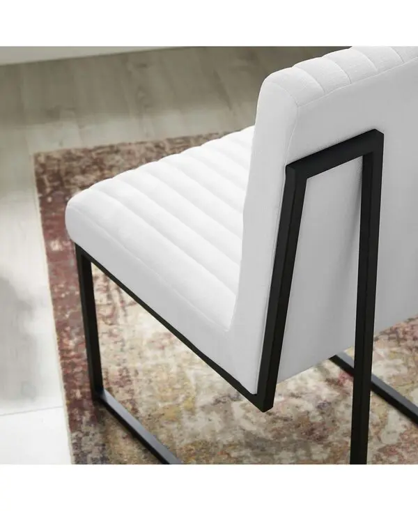 MODWAY Indulge Channel Tufted Fabric Dining Chair