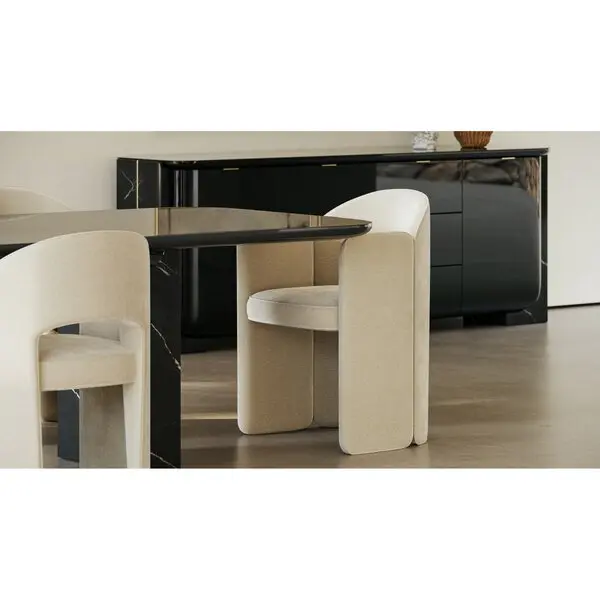 CARACOLE Overlap Dining Arm Chair