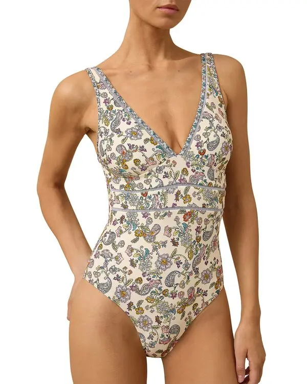 MONTE & LOU Multi Fit V One Piece Swimsuit