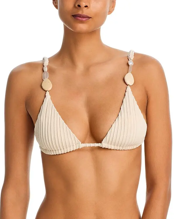 PALMACEA Kuna Bikini Top - Shell Ivory