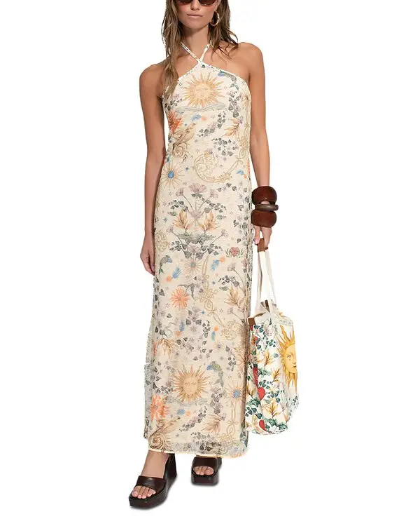 Agua Bendita Sari Solstice Maxi Dress - Multi