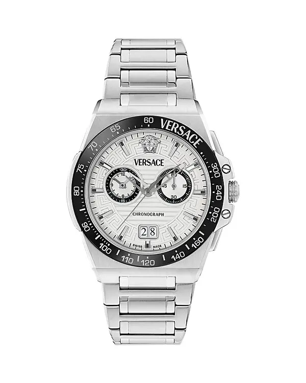 Versace Greca Reaction Chronograph, 43mm