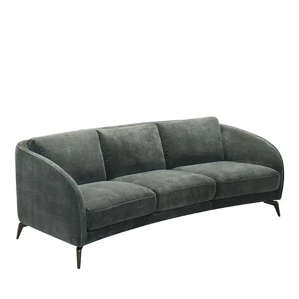 VIOLINO Vito Three Seat Fabric Sofa Exclusive - F-tx-forest Green
