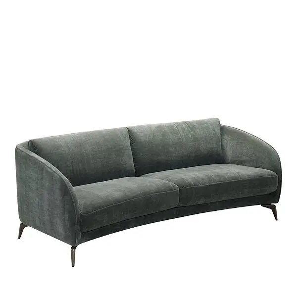 VIOLINO Vito Two Seat Fabric Sofa Exclusive - F-tx-forest Green