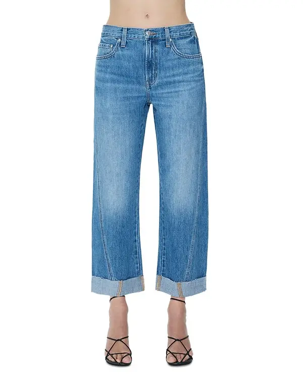 PISTOLA Kacey Mid-rise Boyfriend Jeans With Cuffs - Laguna