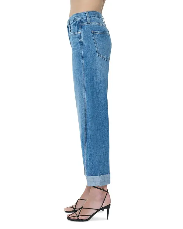 PISTOLA Kacey Mid-rise Boyfriend Jeans With Cuffs - Laguna