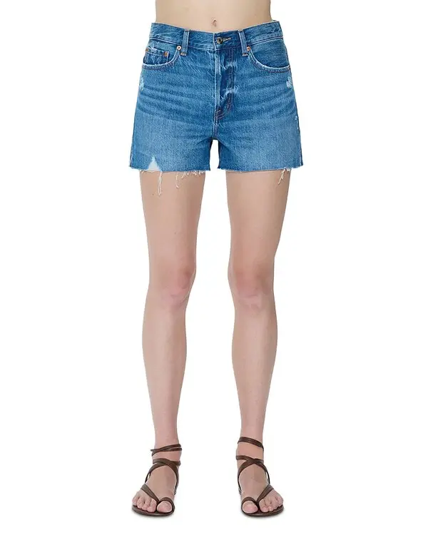 PISTOLA Nova High-rise Denim Shorts - Calling