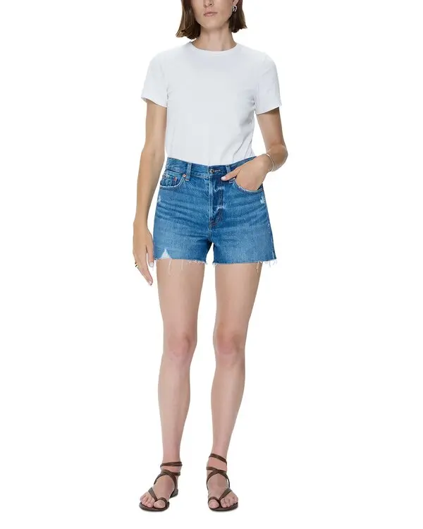 PISTOLA Nova High-rise Denim Shorts - Calling