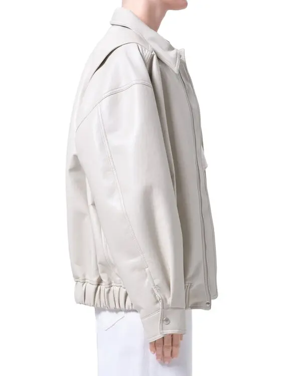 AGOLDE Aston Leather Bomber - Buff