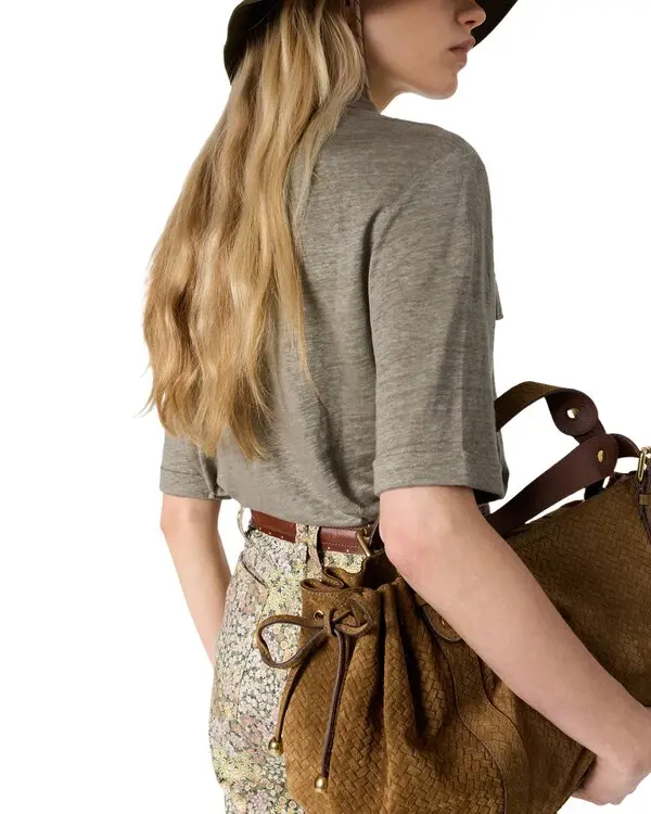 Gerard Darel Moana Linen Shirt - Green