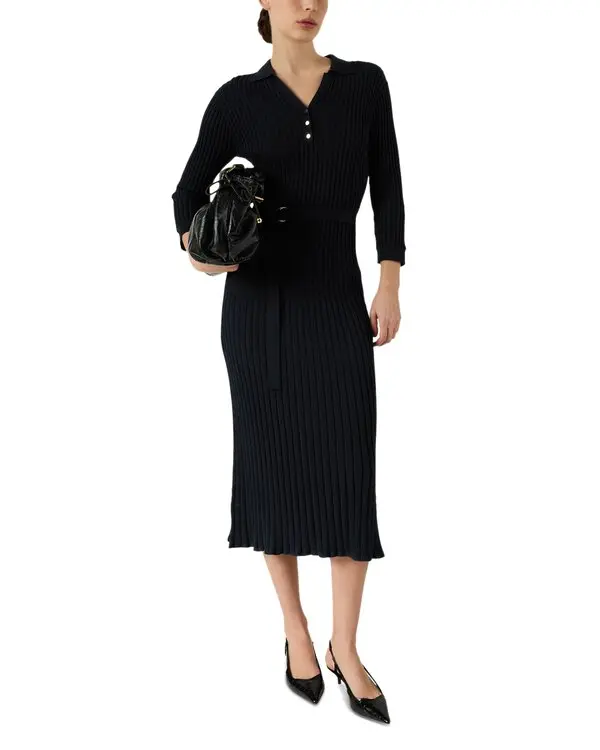 Gerard Darel Rihamie Midi Shirt Dress
