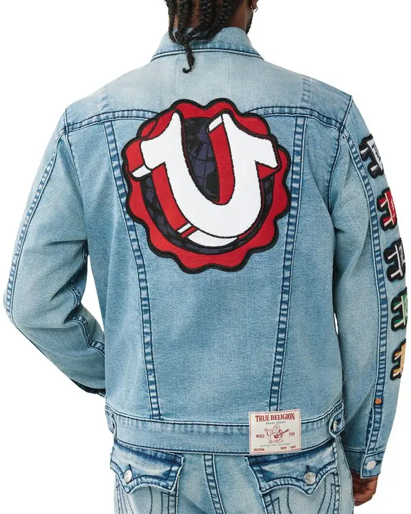 True Religion Varsity Jimmy Patch Jacket