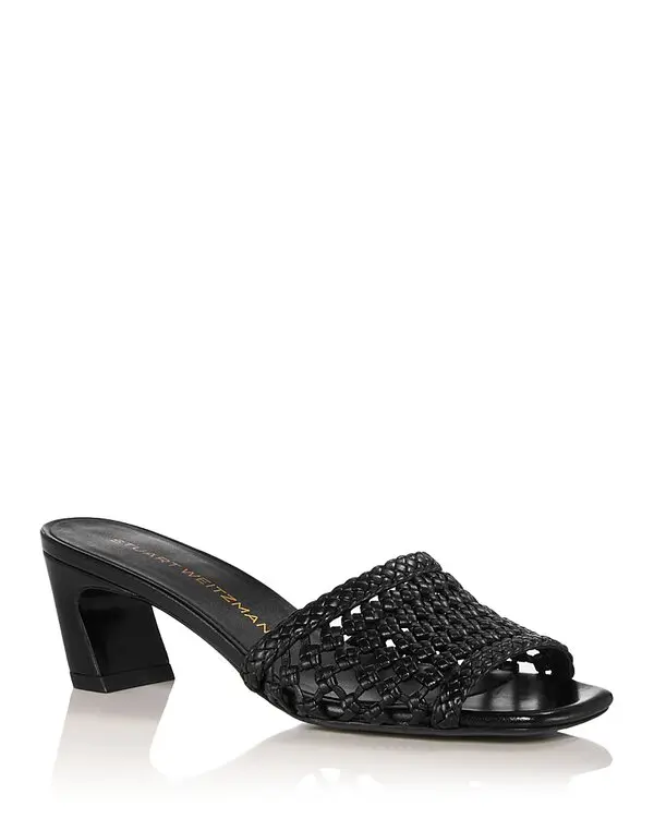 STUART WEITZMAN Marina 50 Sandals - Black