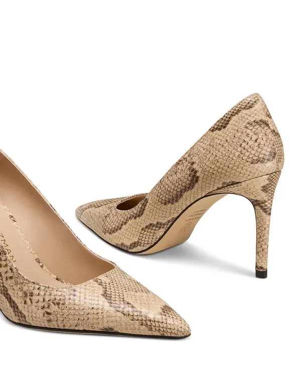 STUART WEITZMAN Power 85 Pumps - Adobe