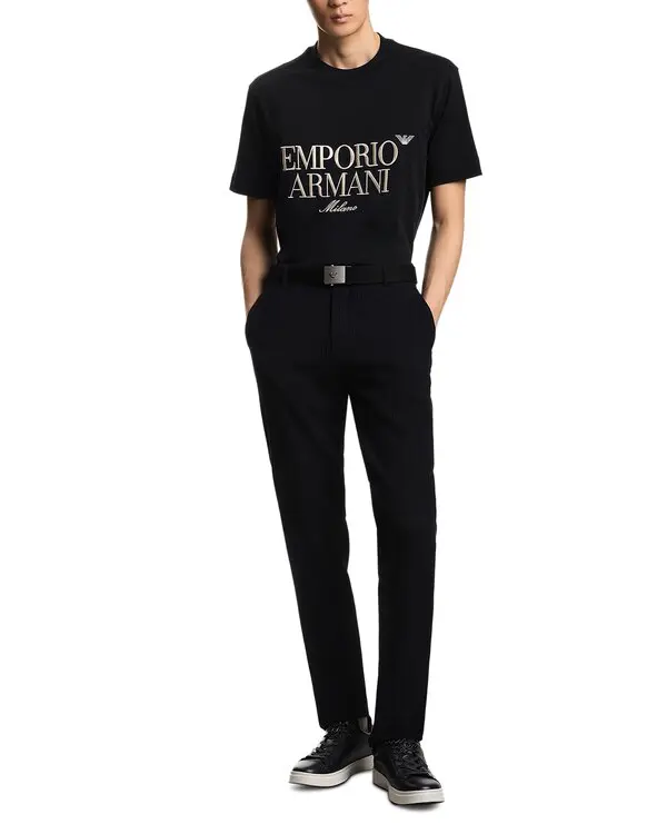 Emporio Armani Stretch Wool Trousers