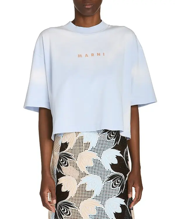 Marni Boxy Logo Tee
