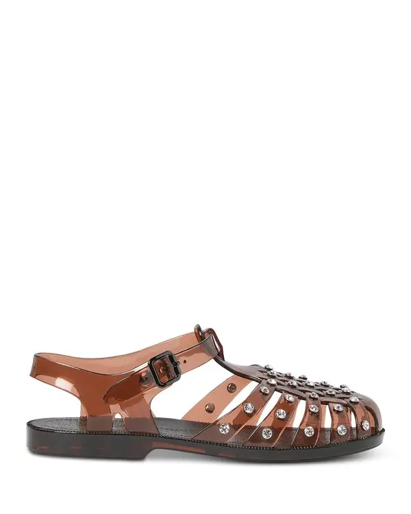 LOEFFLER RANDALL Rhinestone Embellished Fisherman Sandals
