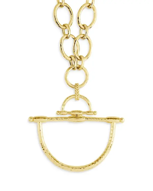 ANABEL ARAM Cheval D Ring Pendant - Gold