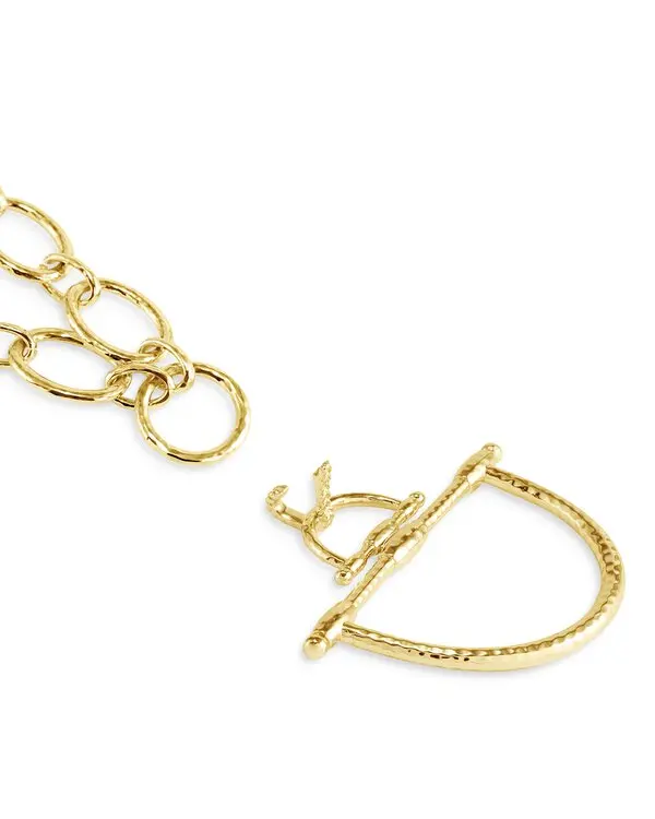 ANABEL ARAM Cheval D Ring Pendant - Gold