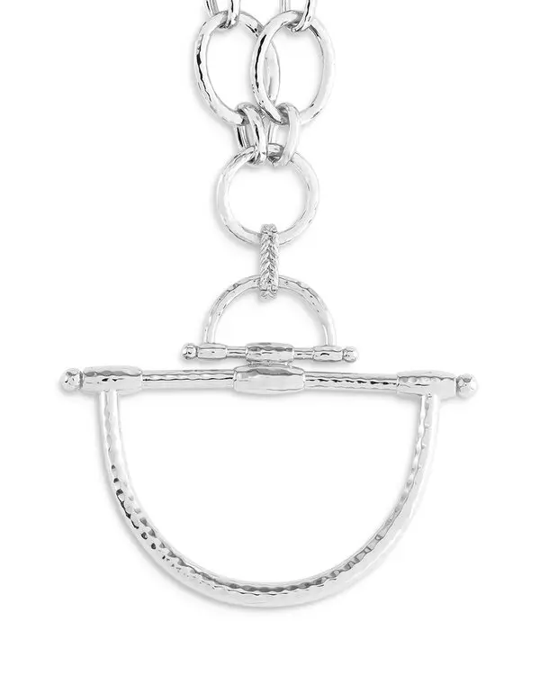 ANABEL ARAM Cheval Bit Pendant - Silver