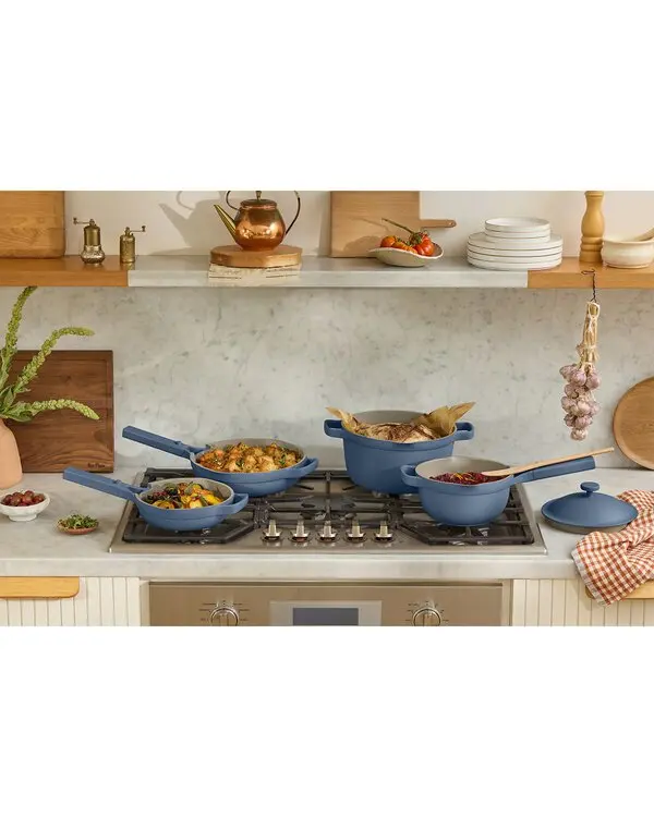OUR PLACE 4 Pan Cookware Set - Blue Salt