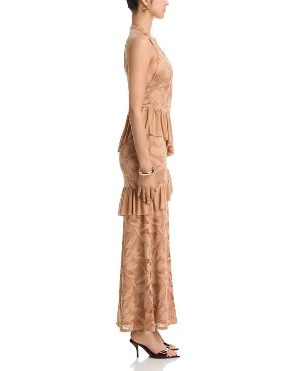 AFRM Athens Crochet Lace Maxi Dress
